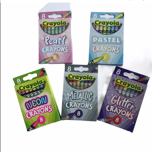 Crayola | Toys | Crayola Speciality Crayon Colors 5 Pack | Poshmark
